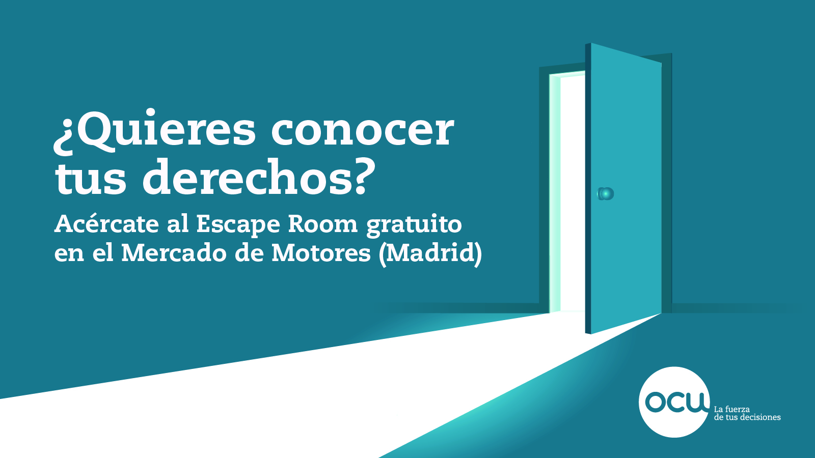 Escape Room derechos de los consumidores | OCU